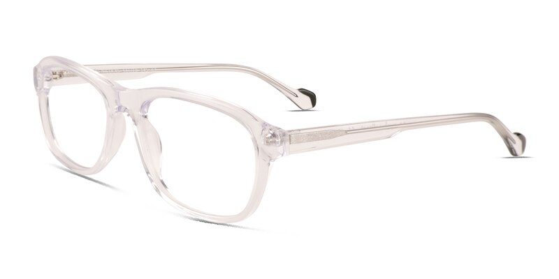 Nicolas Rectangle Clear Full Rim Eyeglasses | Eyebuydirect