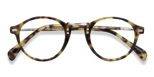 Shibuya Round Tortoise Full Rim Eyeglasses | Eyebuydirect Canada