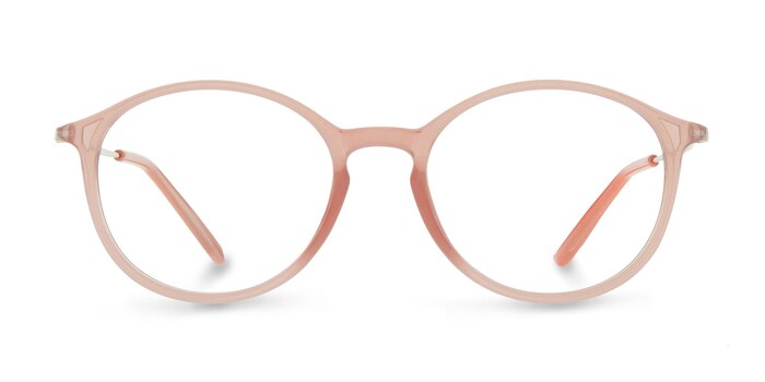 Doc Round Light Pink Glasses for Women | Eyebuydirect