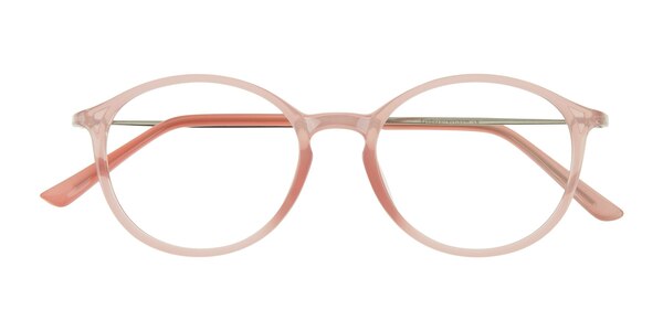 Doc Round Light Pink Glasses for Women | Eyebuydirect