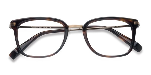 Audacity Square Dark Tortoise Glasses for Women | Eyebuydirect