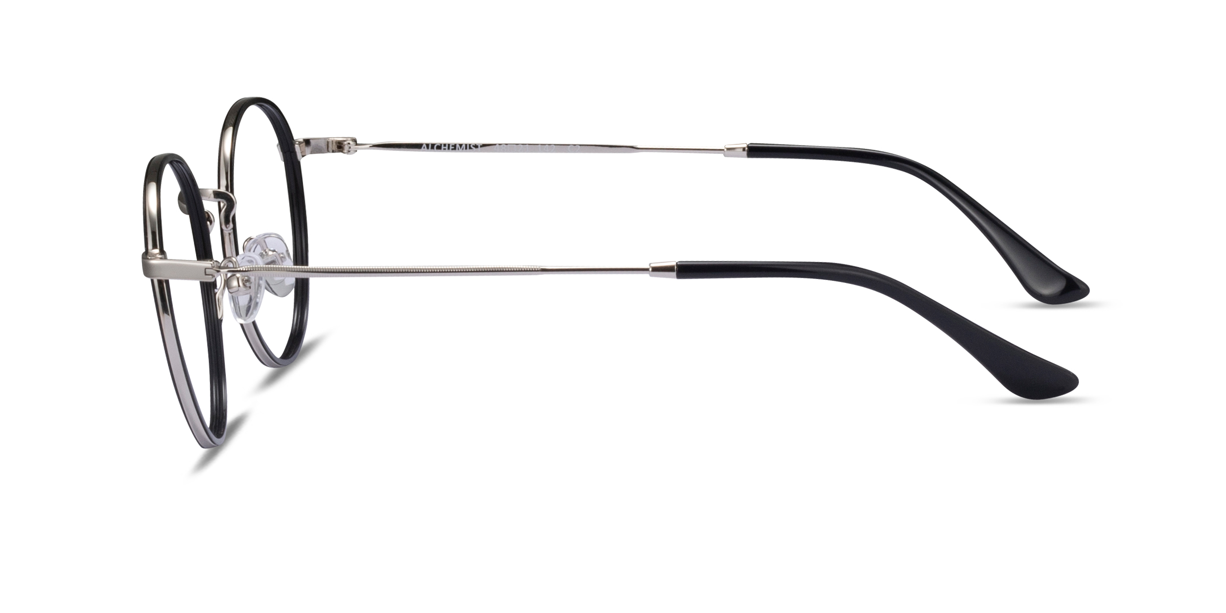 Alchemist Round Black Full Rim Eyeglasses | Eyebuydirect