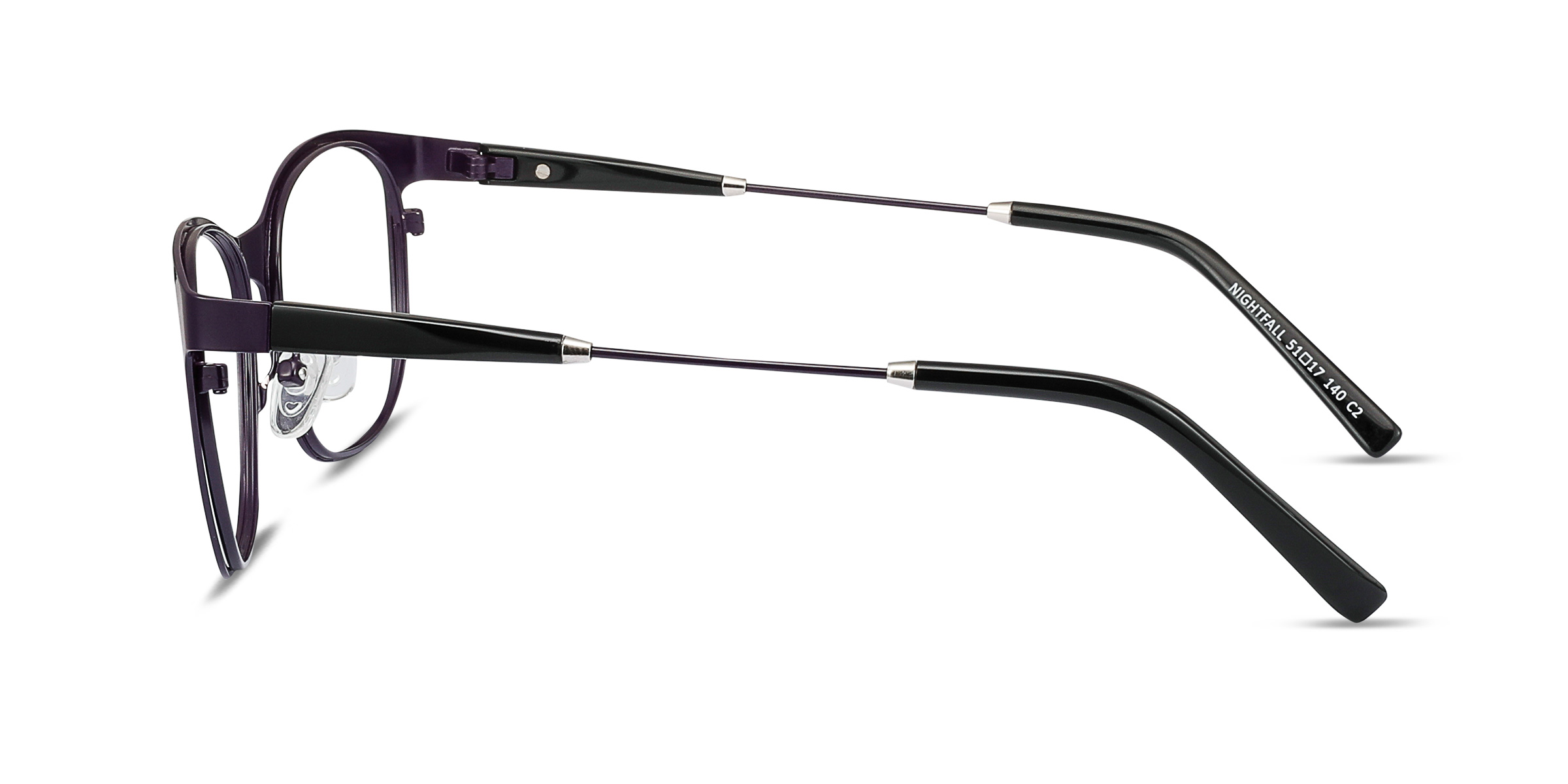 Nightfall Cat Eye Purple Glasses for Women | Eyebuydirect