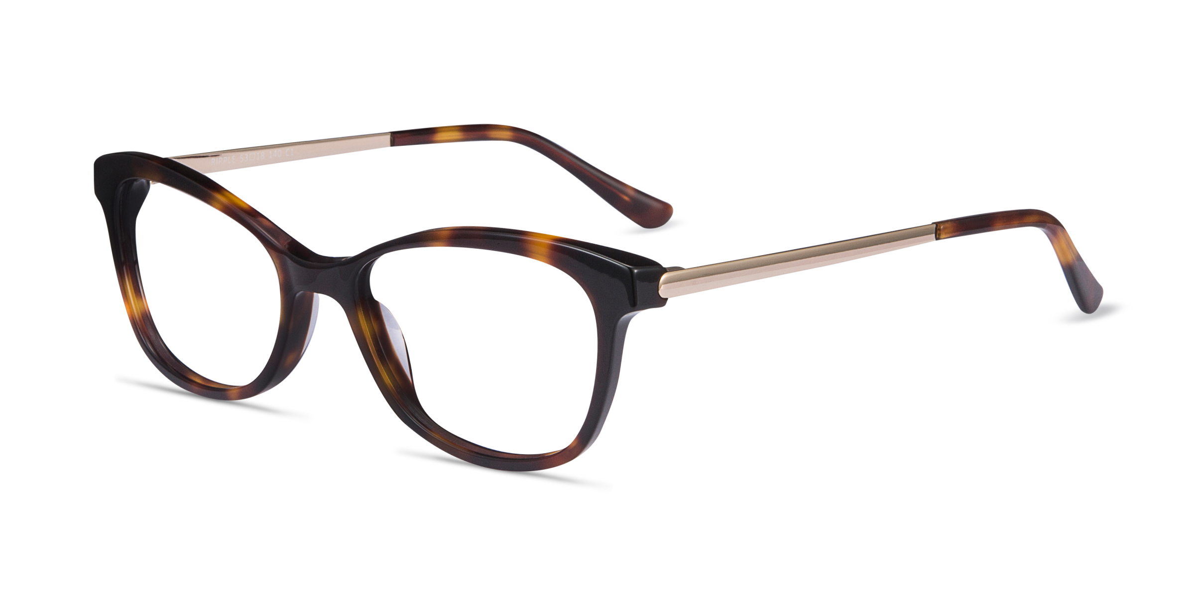 Ripple Cat Eye Tortoise Glasses for Women | Eyebuydirect Canada