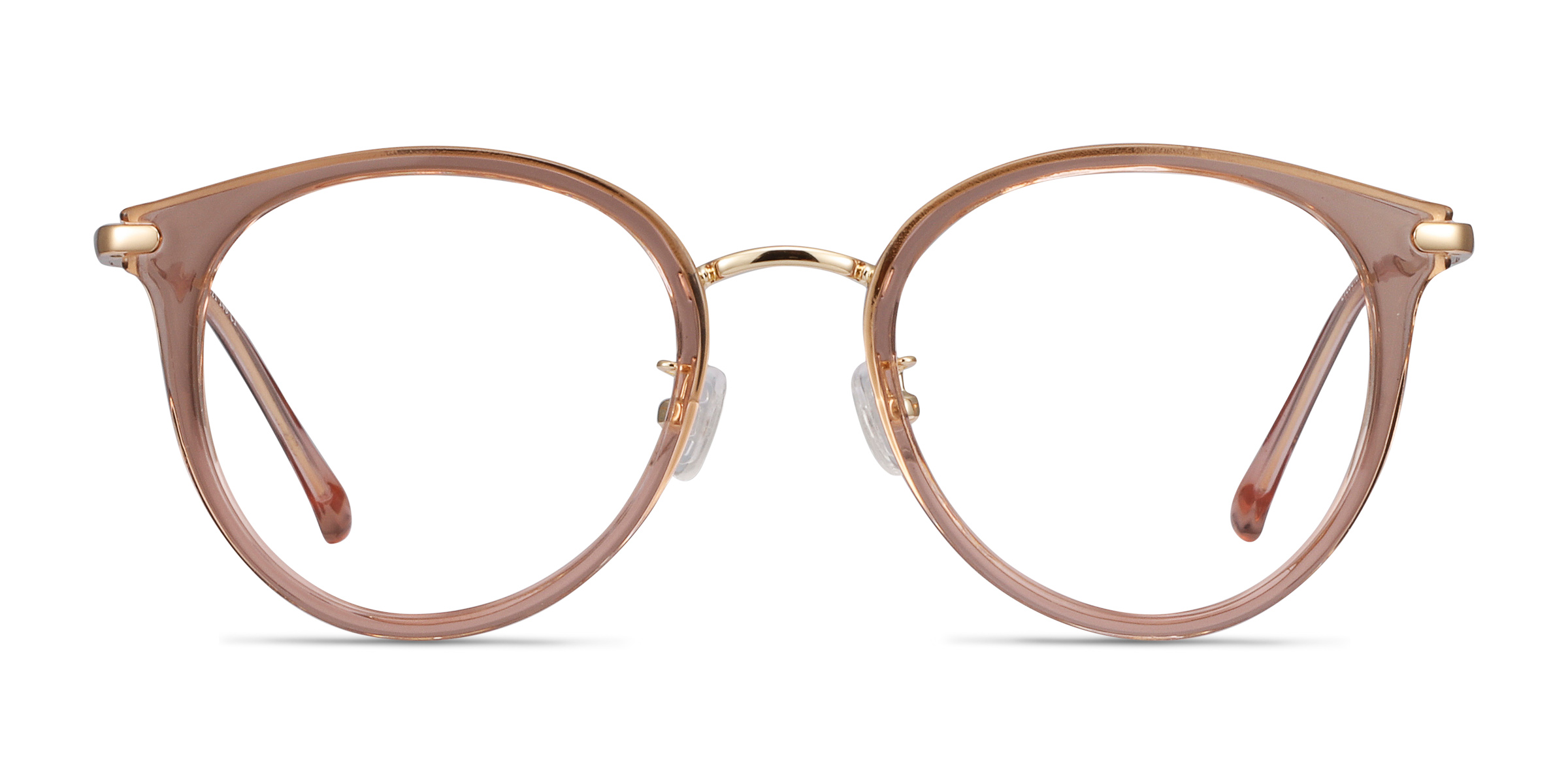 Hollie - Rond Rose Monture Lunettes de vue Pour Femmes | Eyebuydirect ...