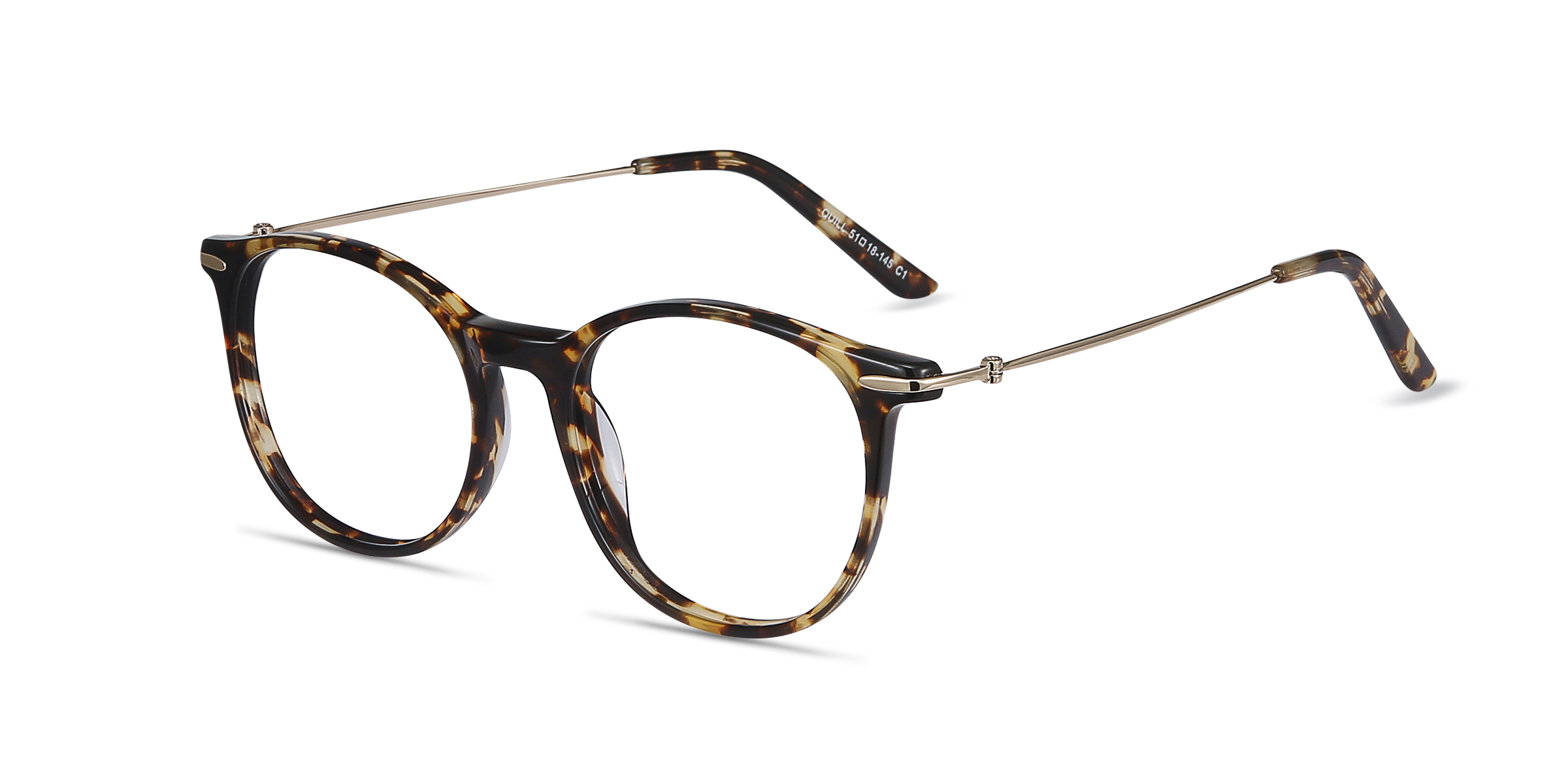 Quill Round Tortoise Glasses for Women | Eyebuydirect Canada