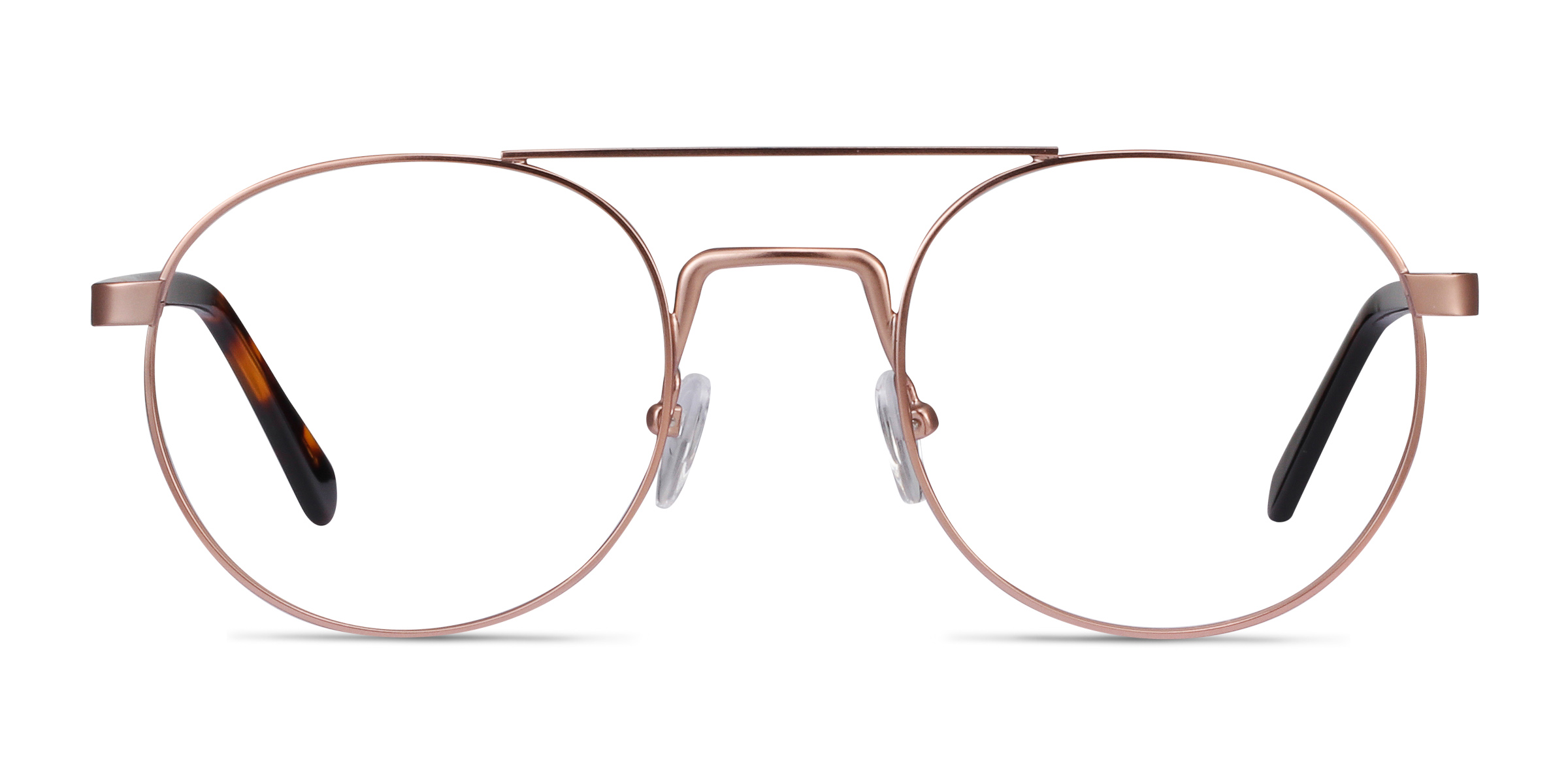 Lock - Warm-Toned Oversized Metal Frames | Eyebuydirect