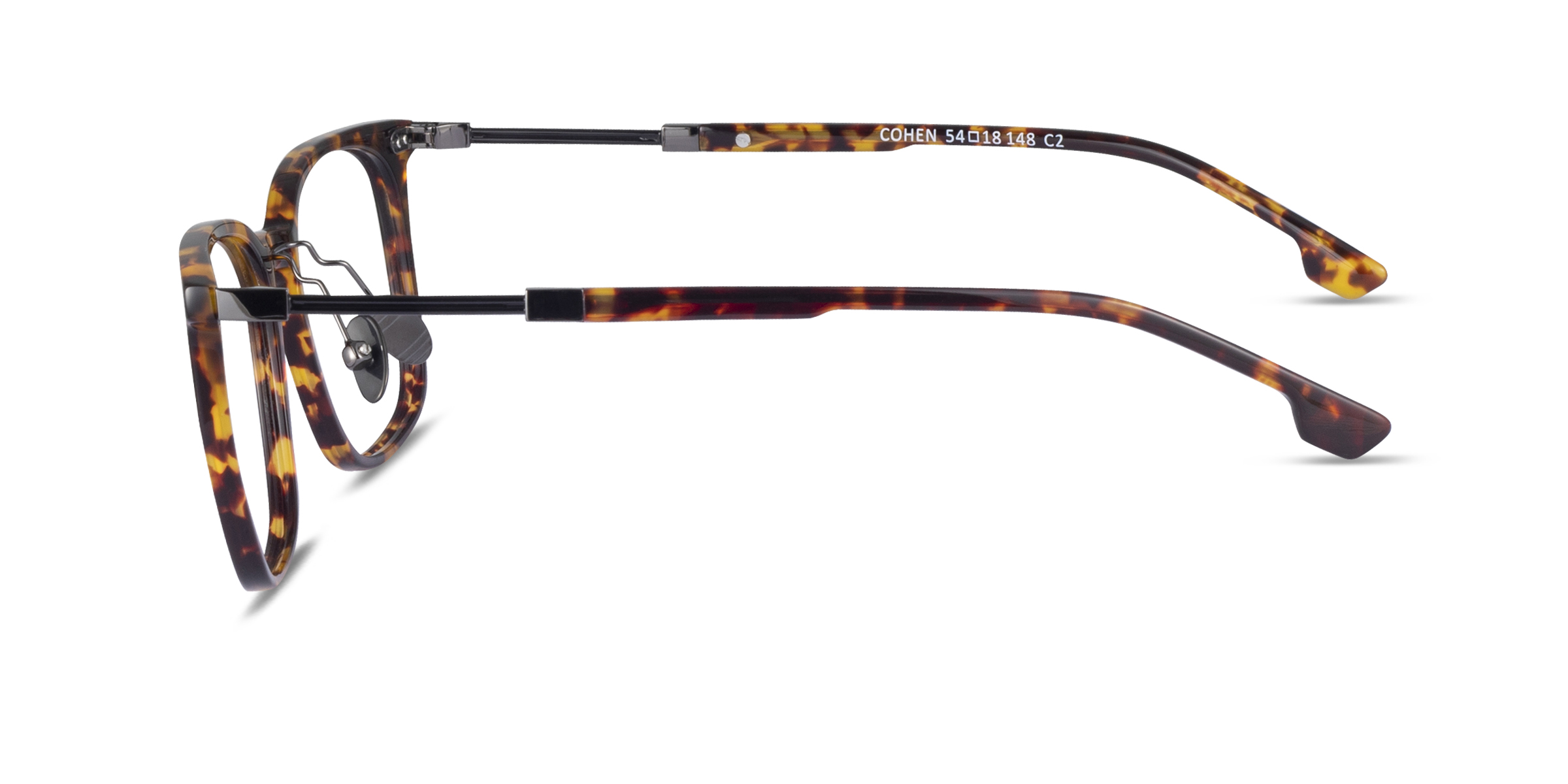 Cohen Square Tortoise Full Rim Eyeglasses | Eyebuydirect