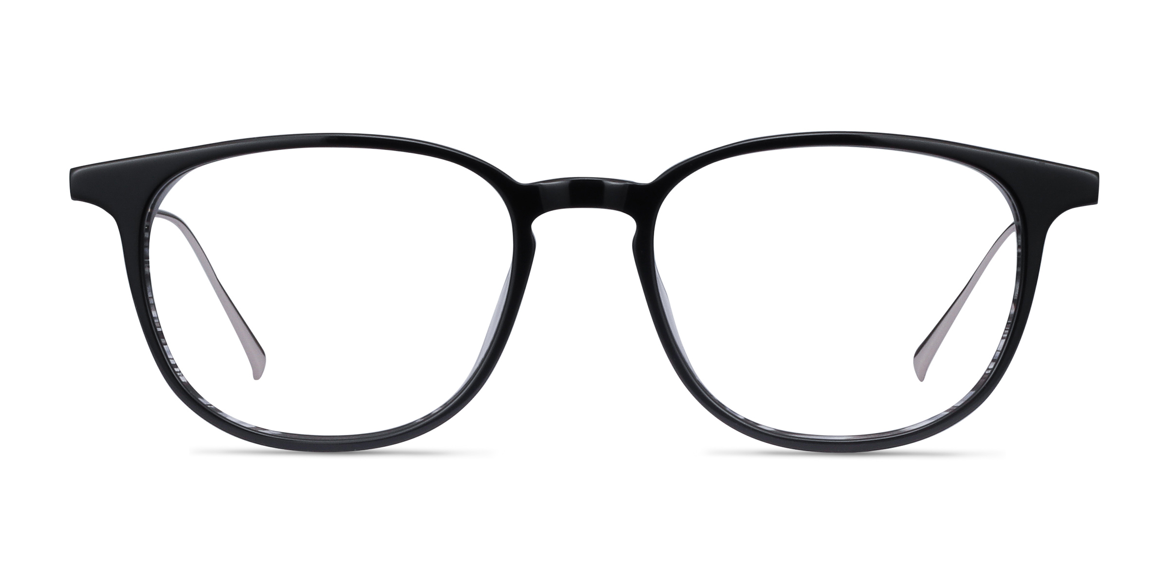 Ballad Black Clear Full Rim Eyeglasses | Eyebuydirect
