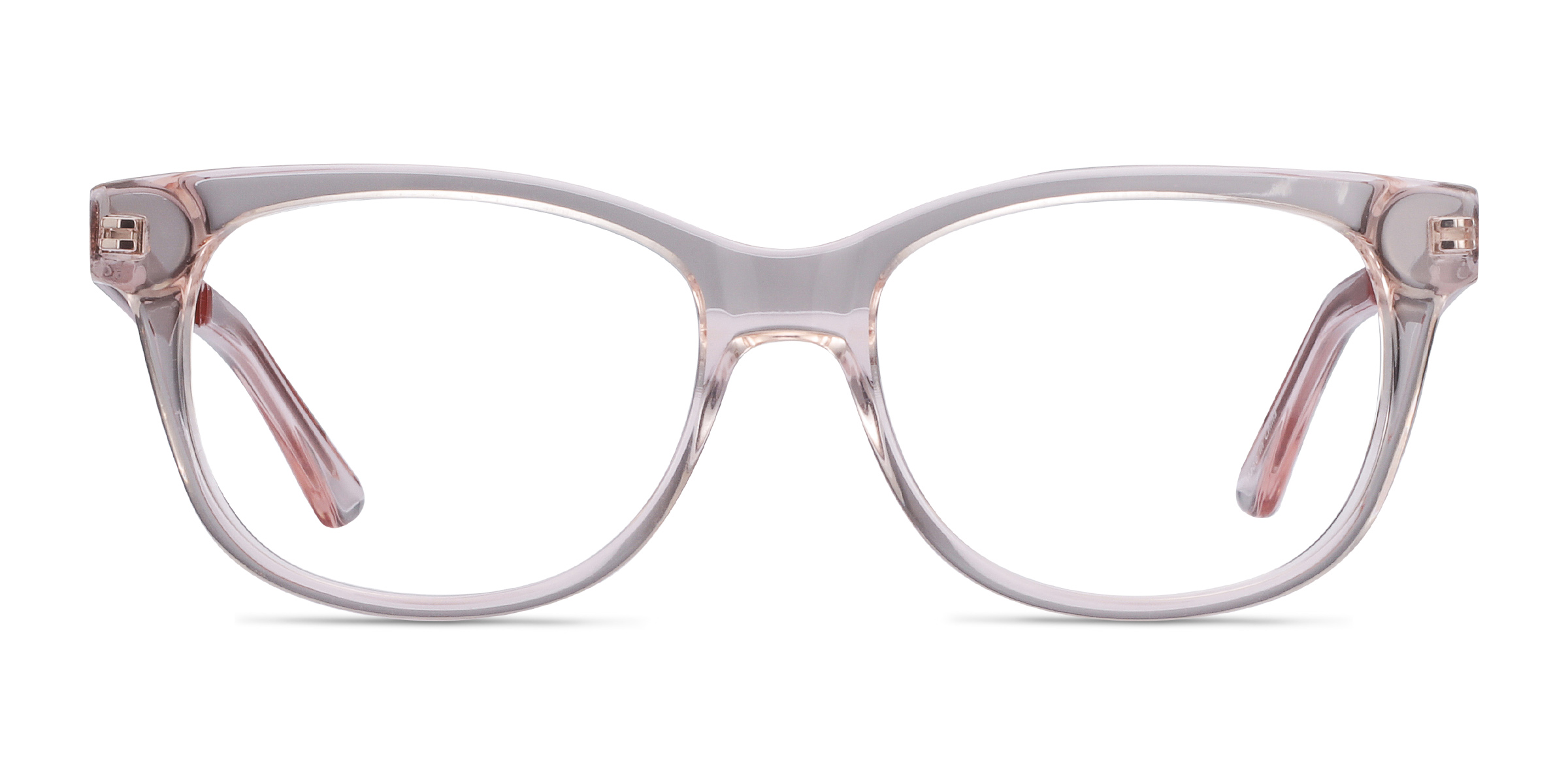 Story Cat Eye Clear Pink Full Rim Eyeglasses | Eyebuydirect