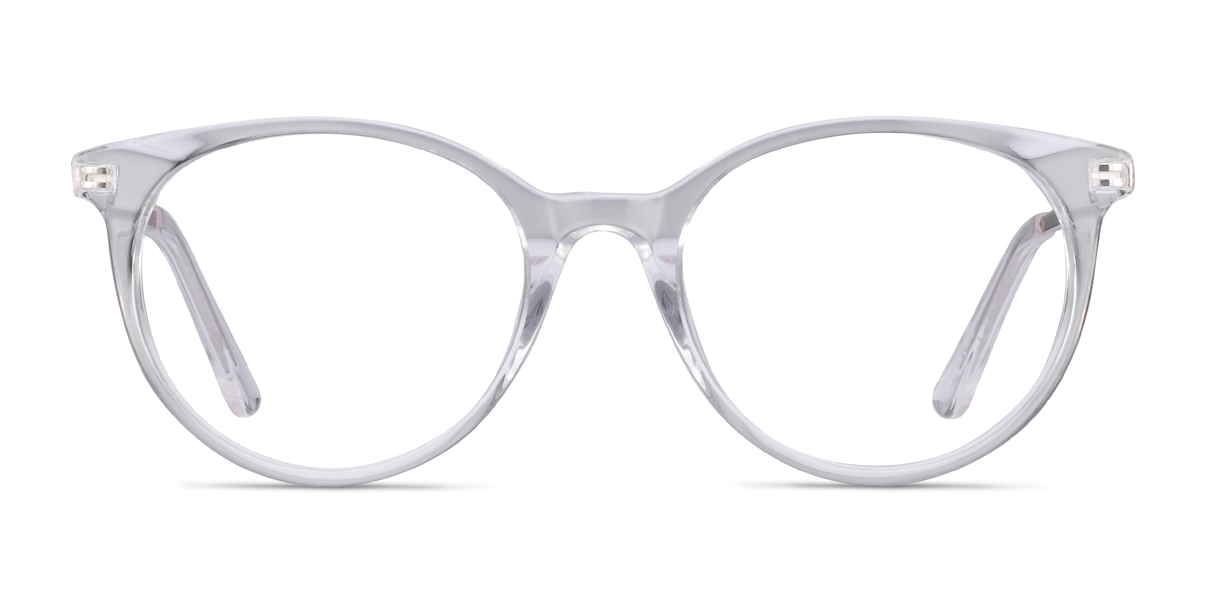Solver Round Clear Full Rim Eyeglasses | Eyebuydirect