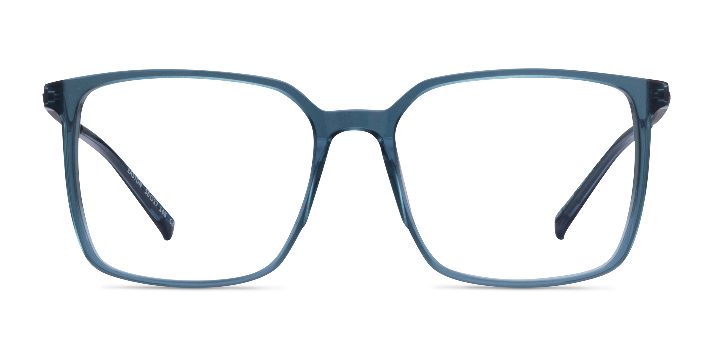 Easton Square Clear Blue Glasses for Men | Eyebuydirect