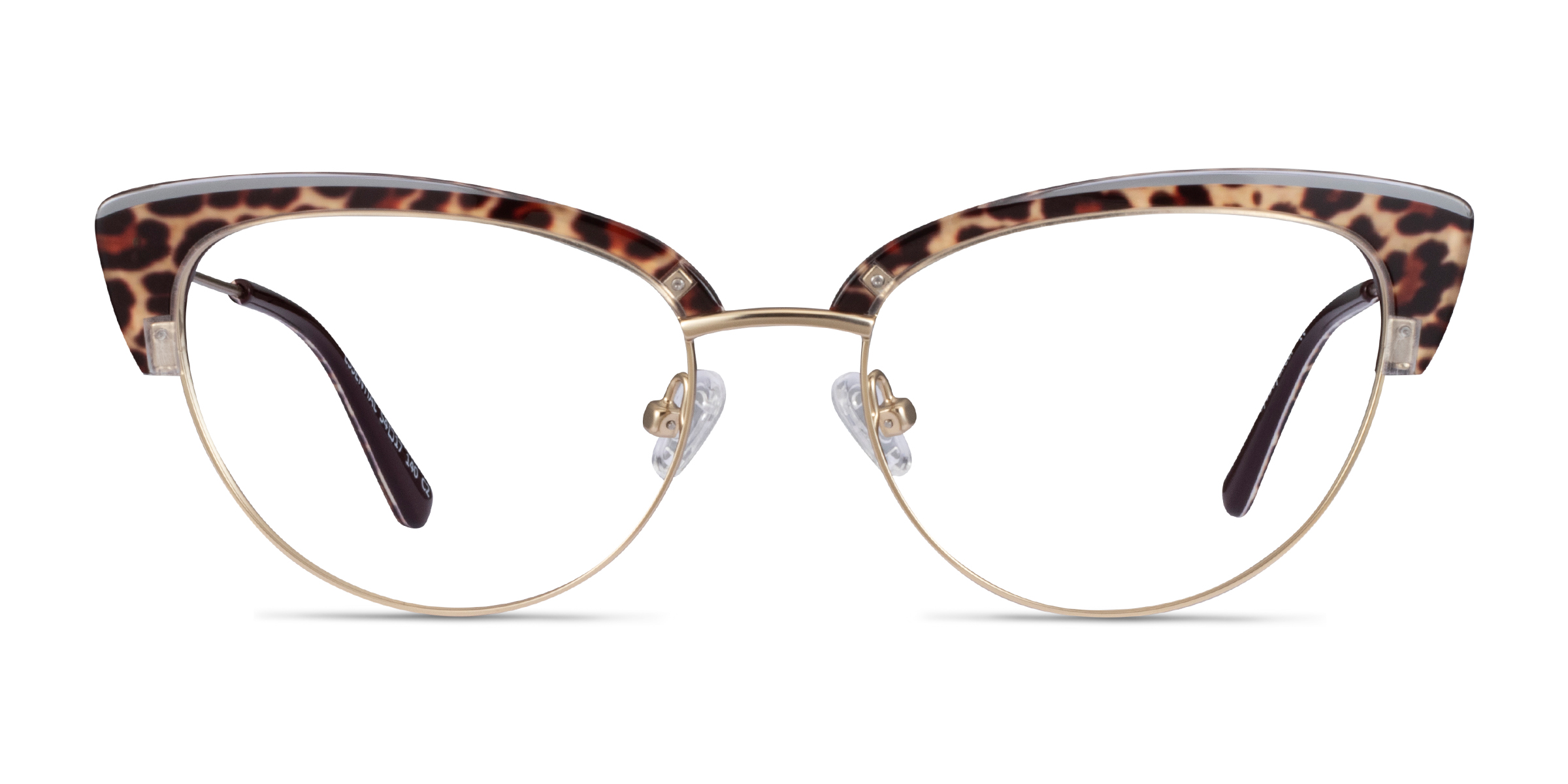 Essential Cat Eye Leopard & Gold Glasses for Women | Eyebuydirect