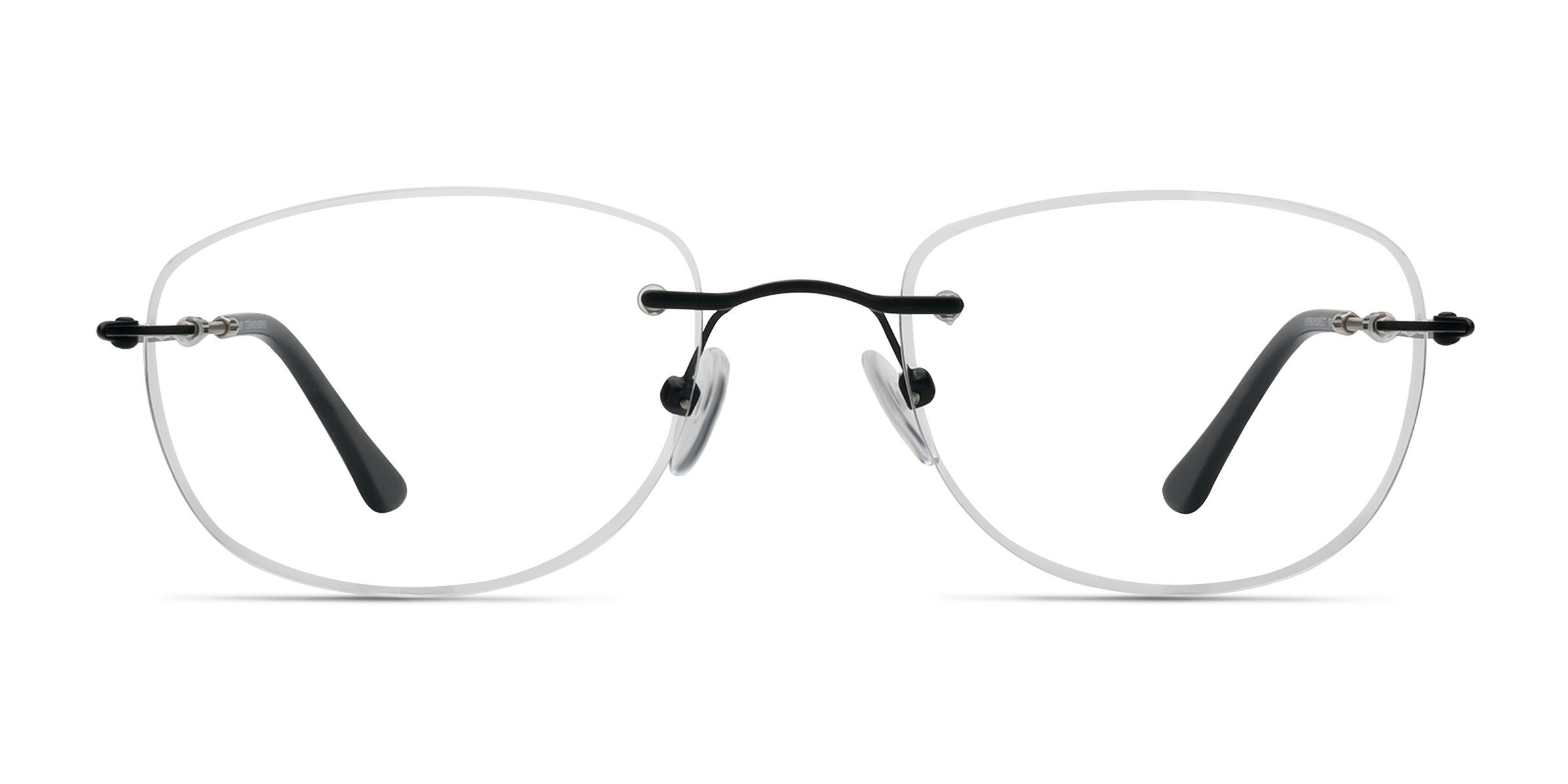 Potential Oval Black Rimless Eyeglasses | Eyebuydirect