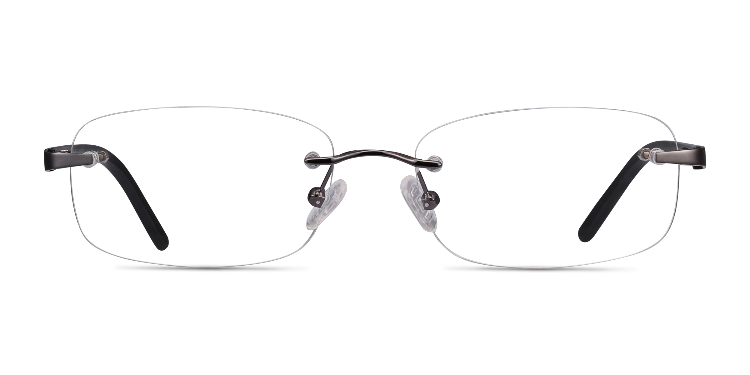 Limitless - Rectangulaire Gunmetal Monture Lunettes de vue ...