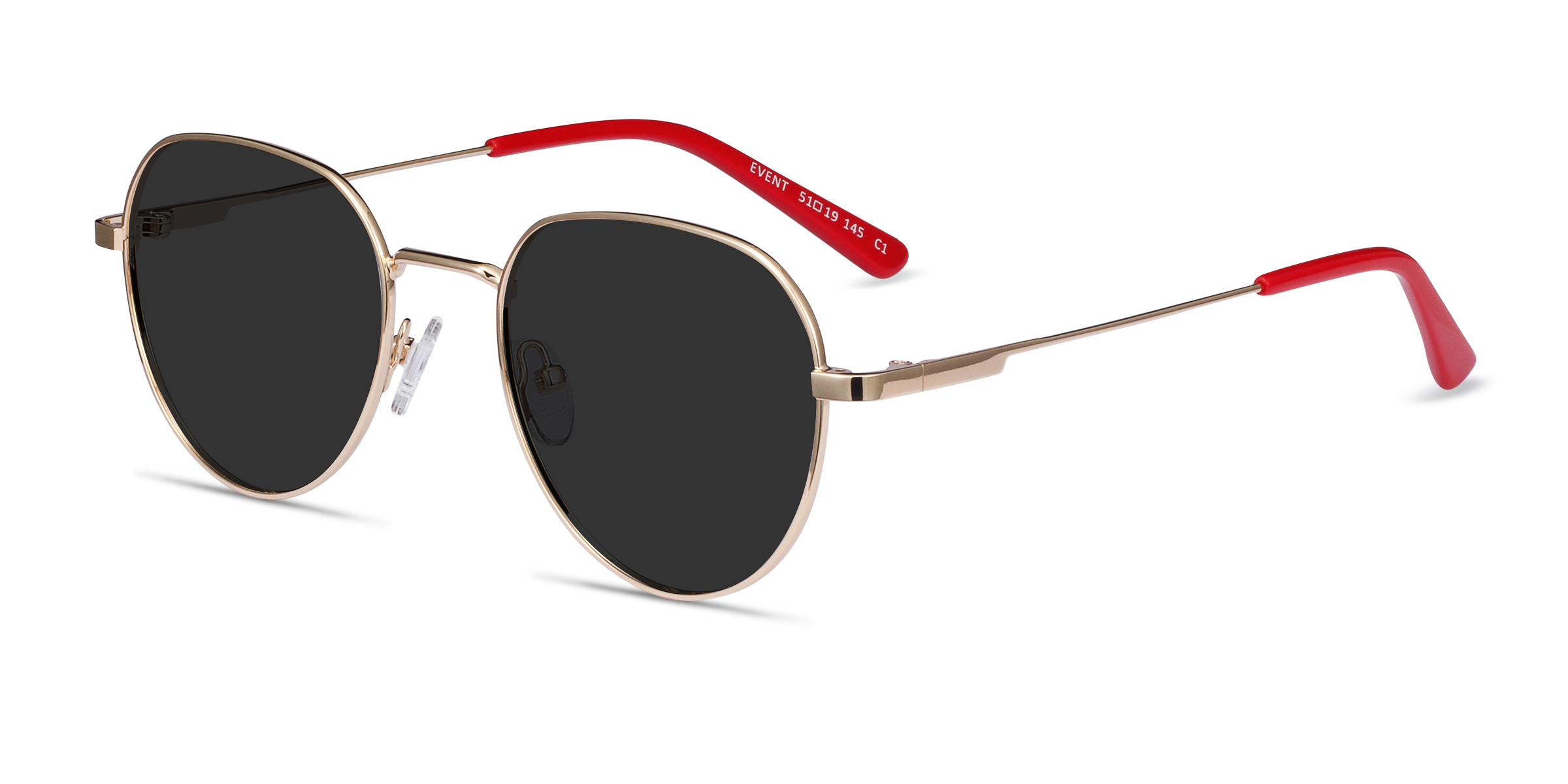 Event - Round Gold Frame Prescription Sunglasses | Eyebuydirect
