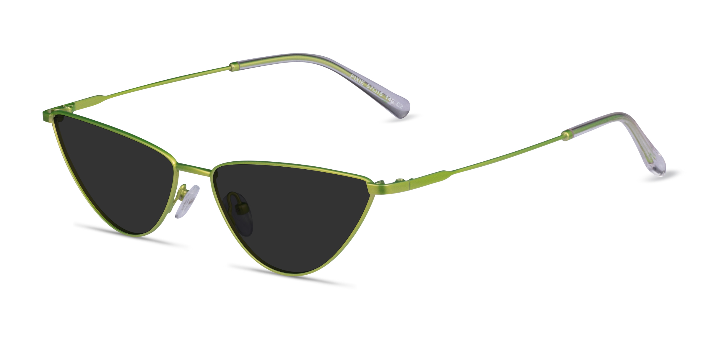 Pixie - Cat Eye Green Frame Sunglasses For Women | Eyebuydirect