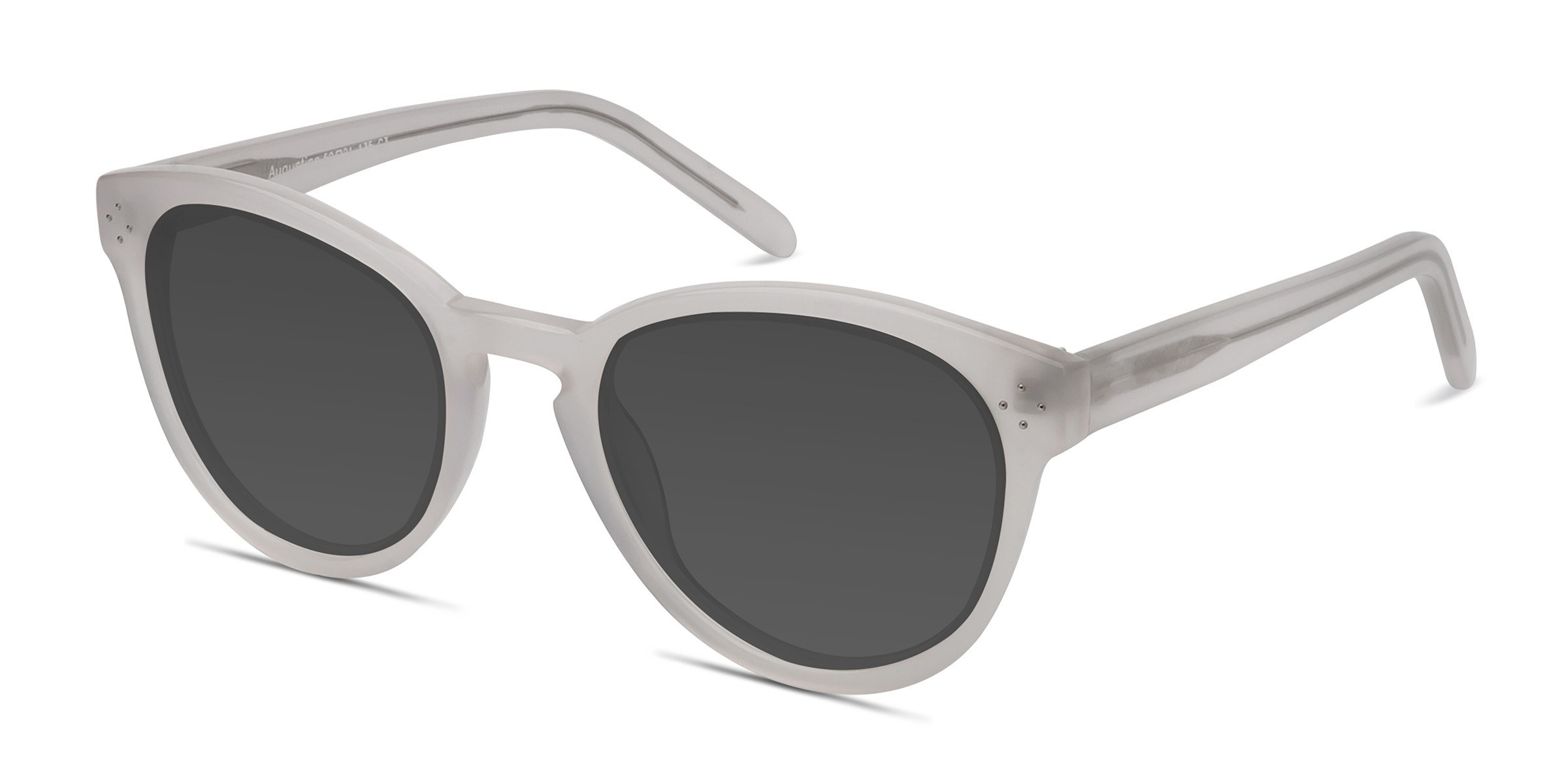 Augustine - Modern-Styled Clear White Sunglass Frames | Eyebuydirect
