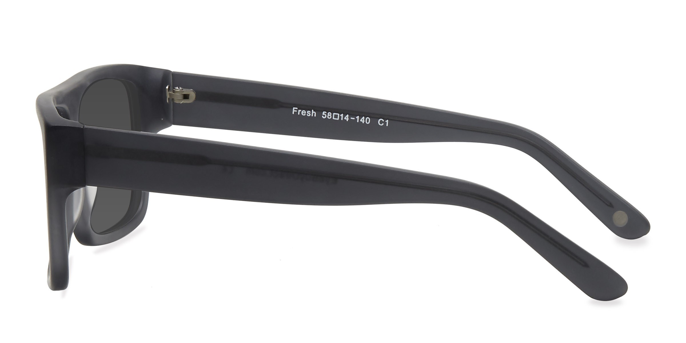 Fresh - Solidly Shaped Matte Gray Sunglass Frames | Eyebuydirect