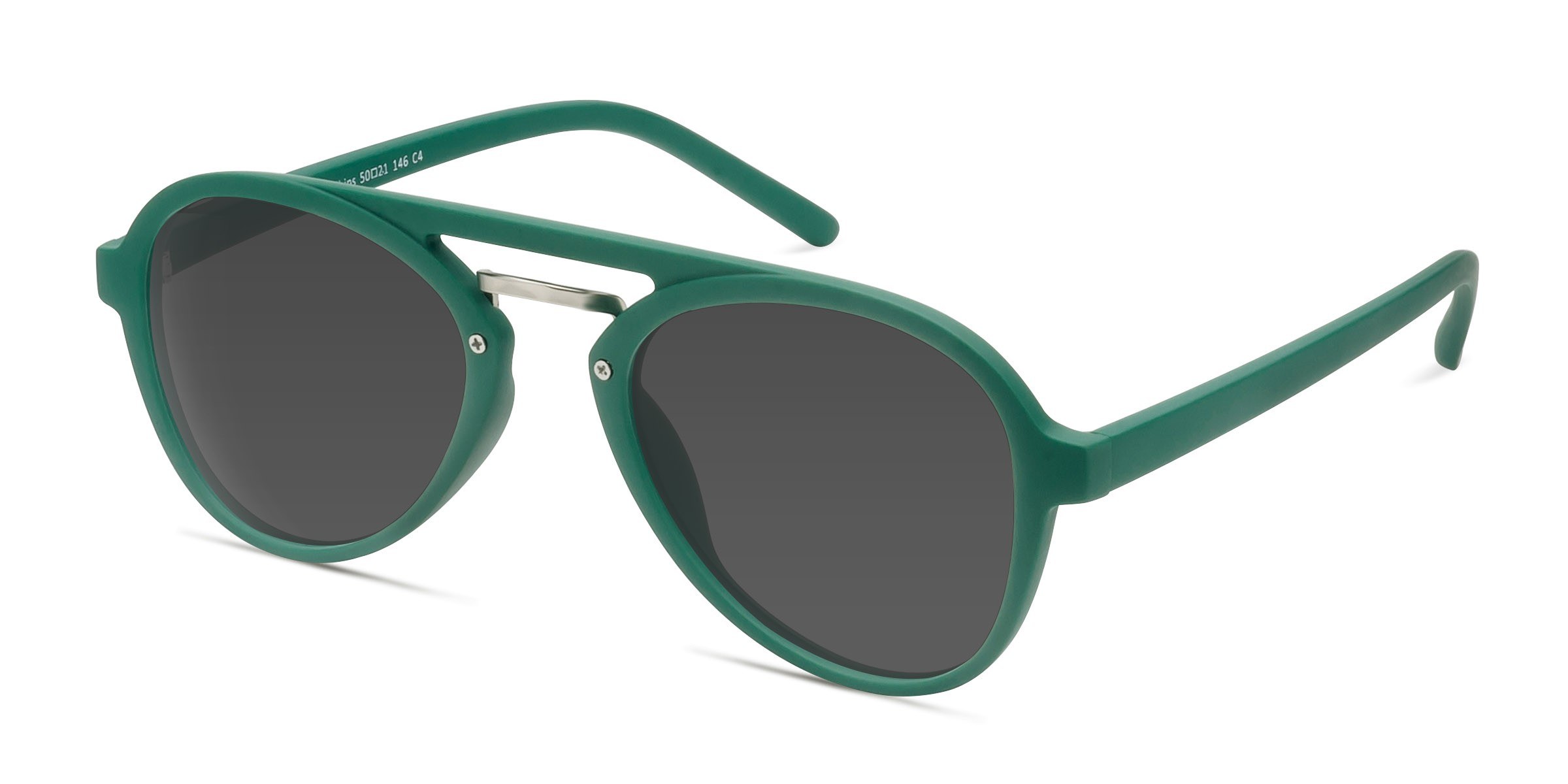 Chips - Aviator Green Frame Prescription Sunglasses | Eyebuydirect