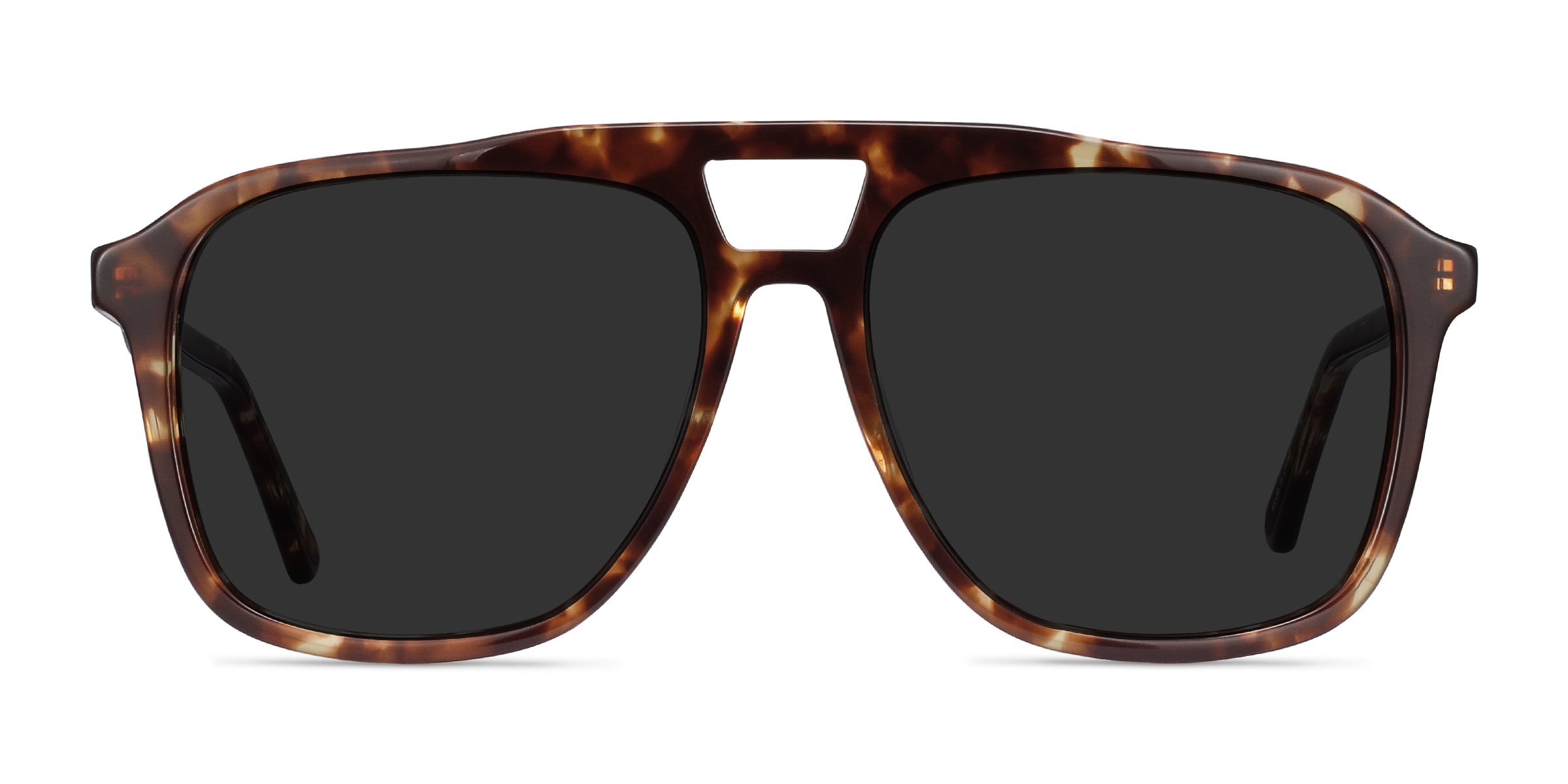Aster - Aviator Light Tortoise Frame Sunglasses For Men | Eyebuydirect