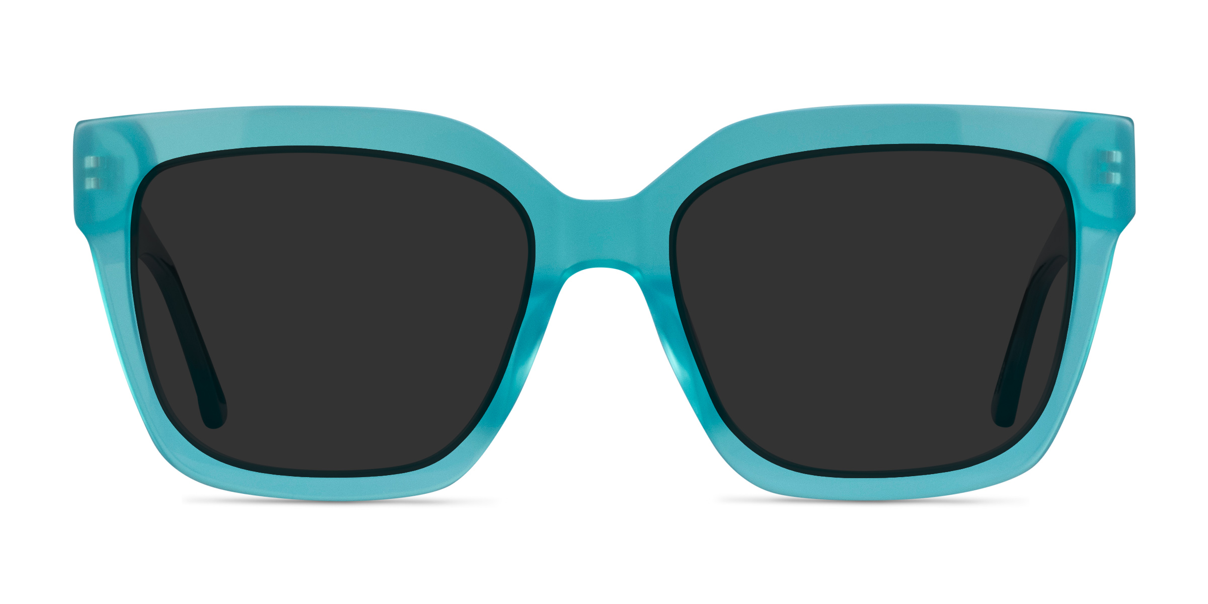 Itinerary - Square Turquoise Frame Prescription Sunglasses | Eyebuydirect