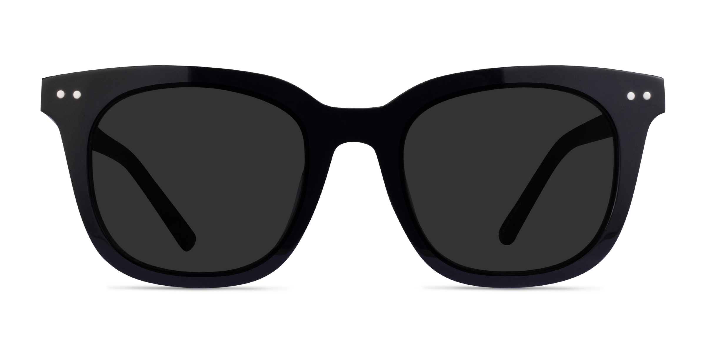 Welcome - Square Black Frame Sunglasses For Men | Eyebuydirect