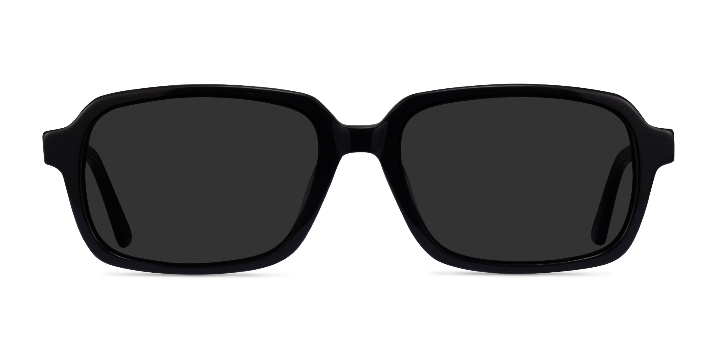 Opacity - Rectangle Black Frame Prescription Sunglasses | Eyebuydirect ...