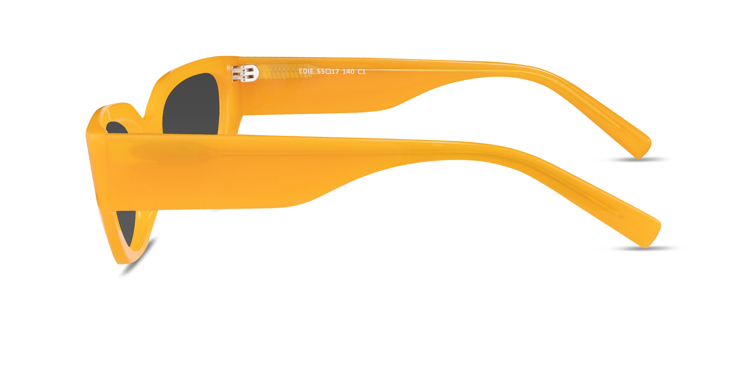 Edie - Cat Eye Crystal Yellow Frame Sunglasses For Women | Eyebuydirect