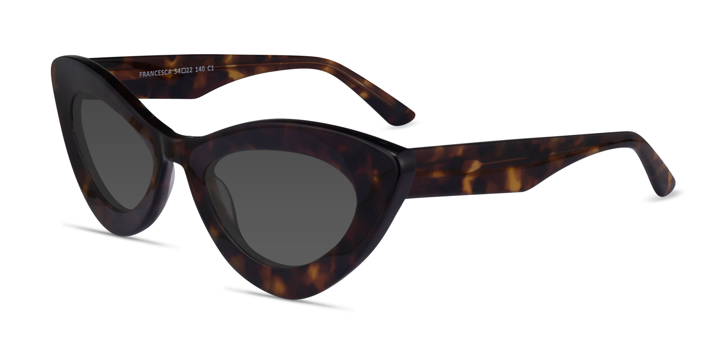 Francesca - Cat Eye Tortoise Frame Sunglasses For Women | Eyebuydirect