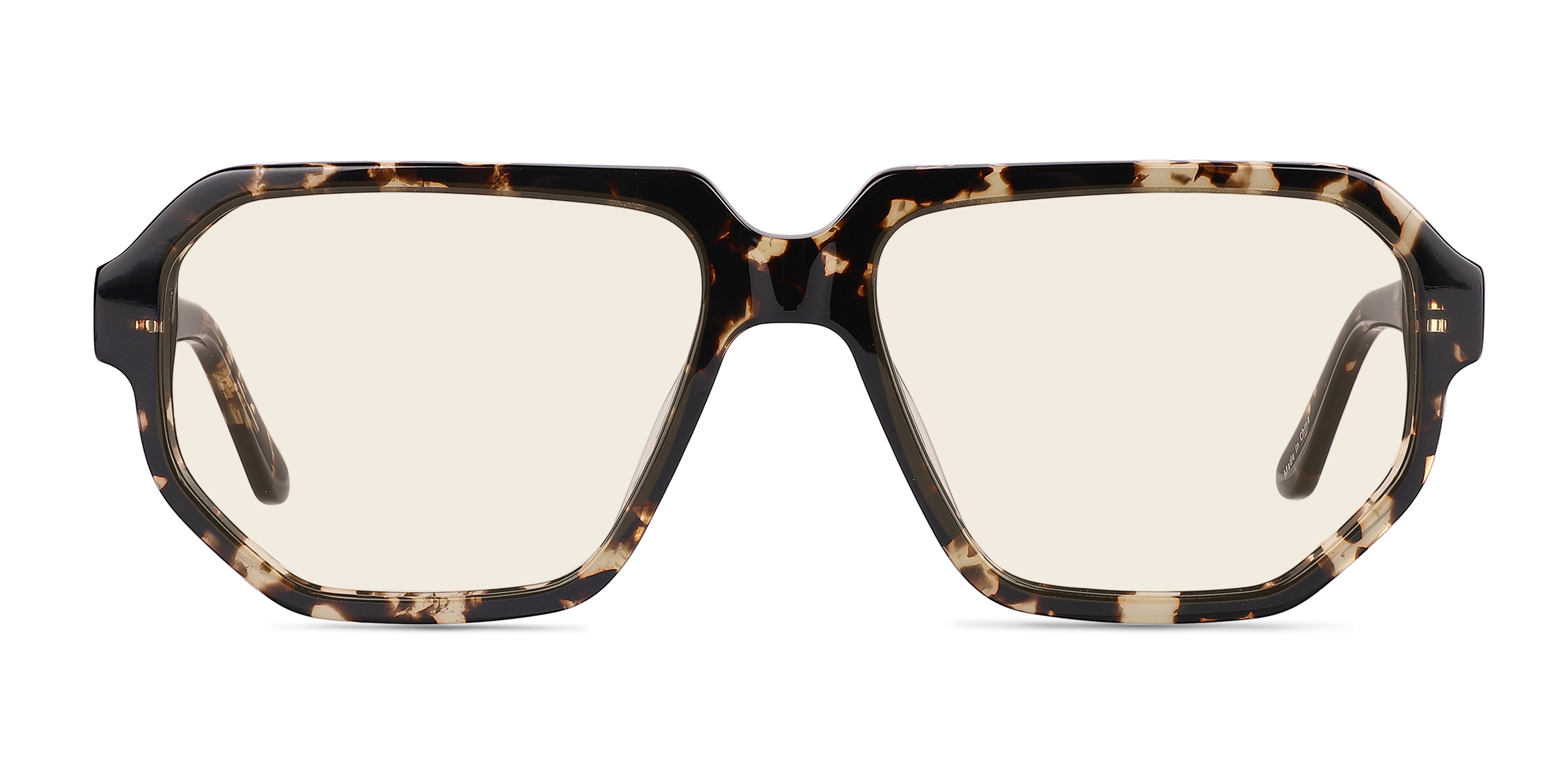 Giorgio - Square Spotty Tortoise Frame Sunglasses For Men | Eyebuydirect
