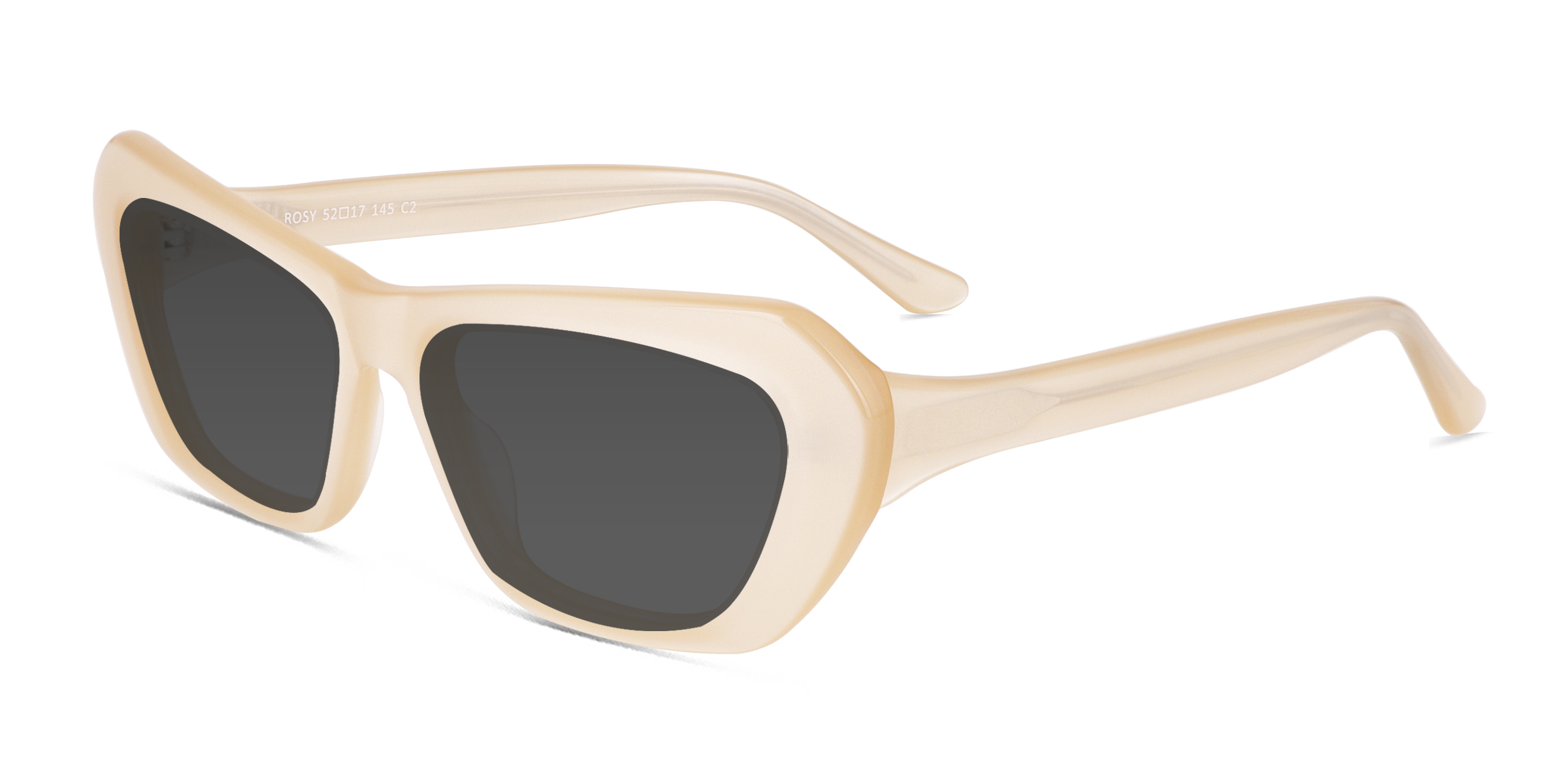 Rosy - Cat Eye Cream Frame Sunglasses For Women | Eyebuydirect