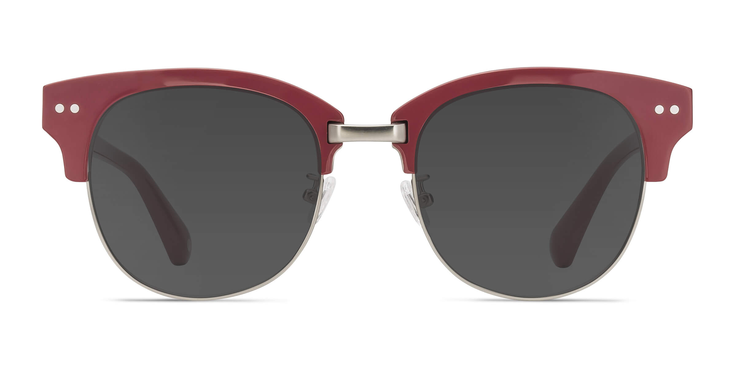 Swift - Square Red Frame Sunglasses For Women | Eyebuydirect