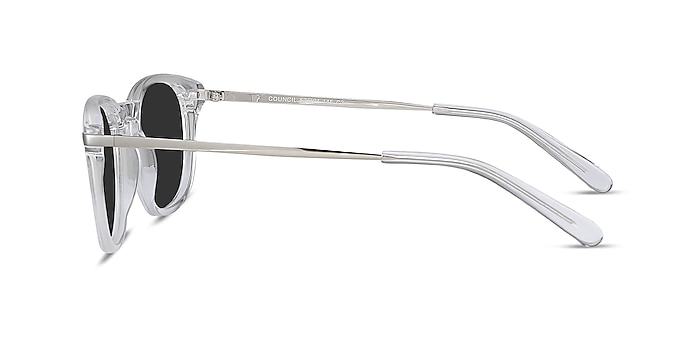 Council Oval Clear Frame Sunglasses For Men Eyebuydirect