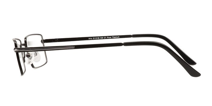 Arlo Rectangle Black Glasses for Men | Eyebuydirect Canada