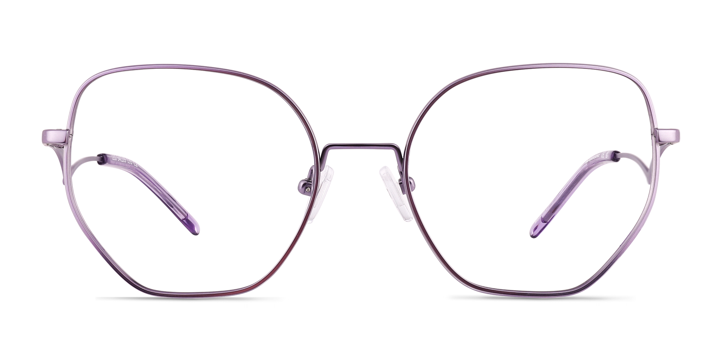 Leo Cat Eye Semi Lavender Glasses for Women | Eyebuydirect