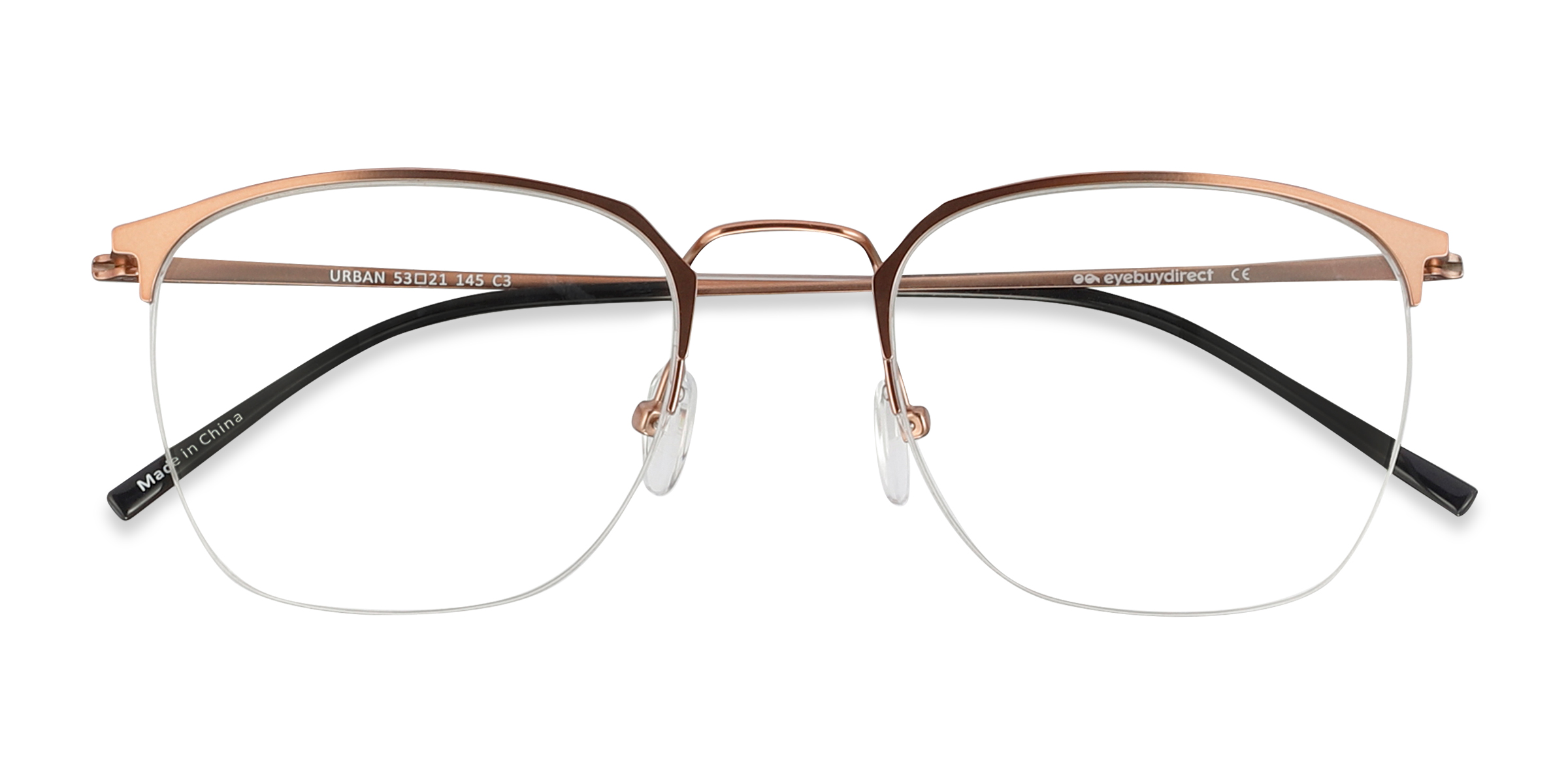 Lunettes de vue Rose Gold, montures roses | EyeBuyDirect