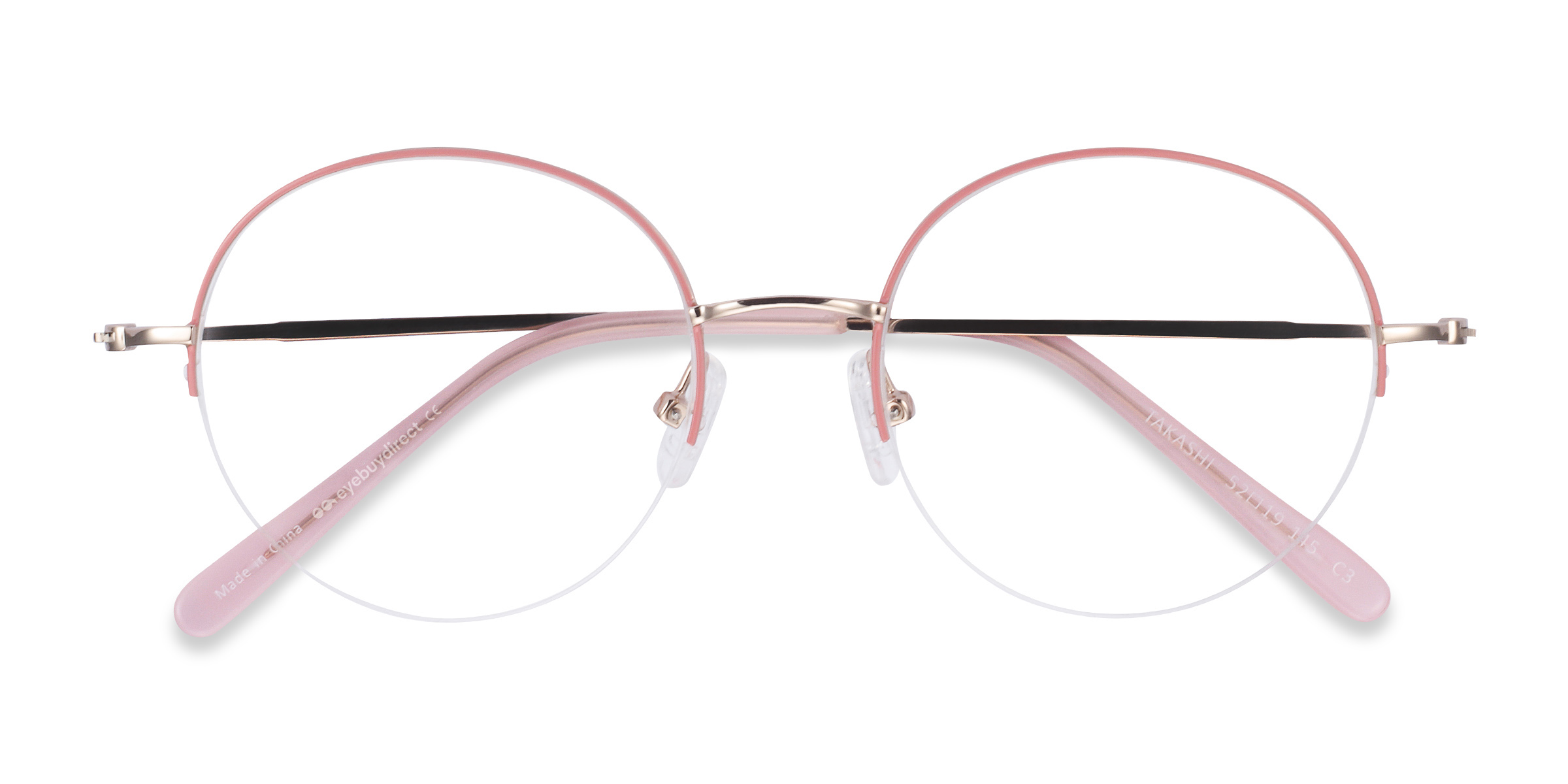 Half-Rim Glasses - Semi-Rimless Styles for Men & Women | EyeBuyDirect