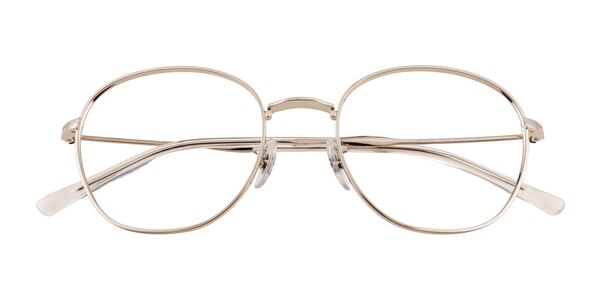Ray-Ban RB6509 - Round Silver Frame Eyeglasses | Eyebuydirect