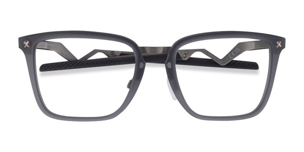 Oakley Cognitive - Square Satin Gray Frame Eyeglasses | Eyebuydirect Canada