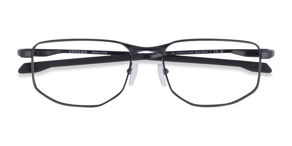 Oakley Addams - Rectangle Satin Black Frame Eyeglasses | Eyebuydirect