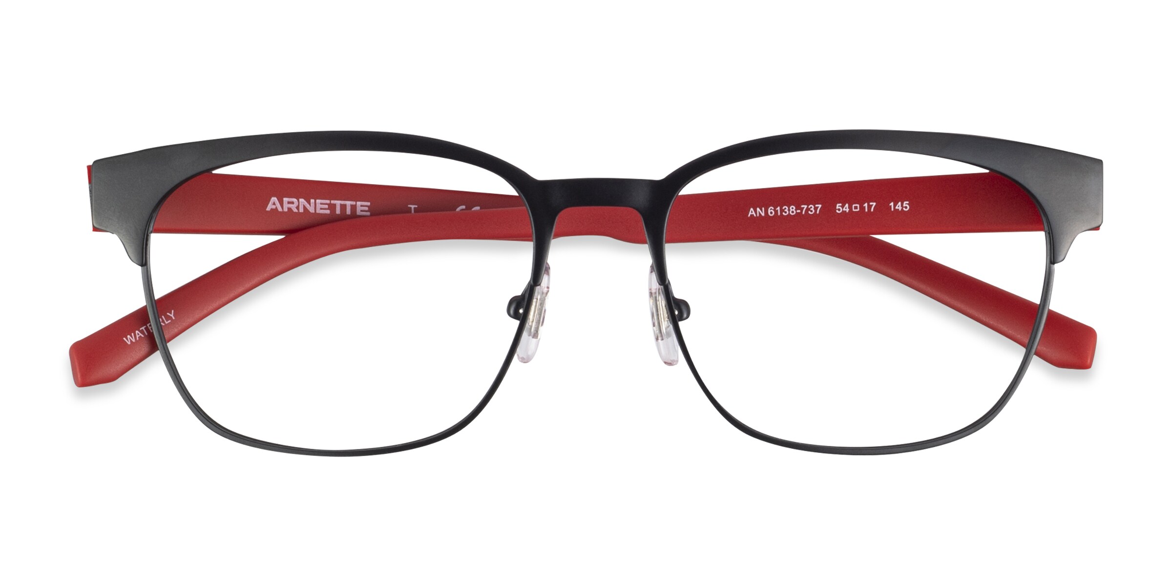 ARNETTE Waterly - Square Black Frame Eyeglasses | Eyebuydirect