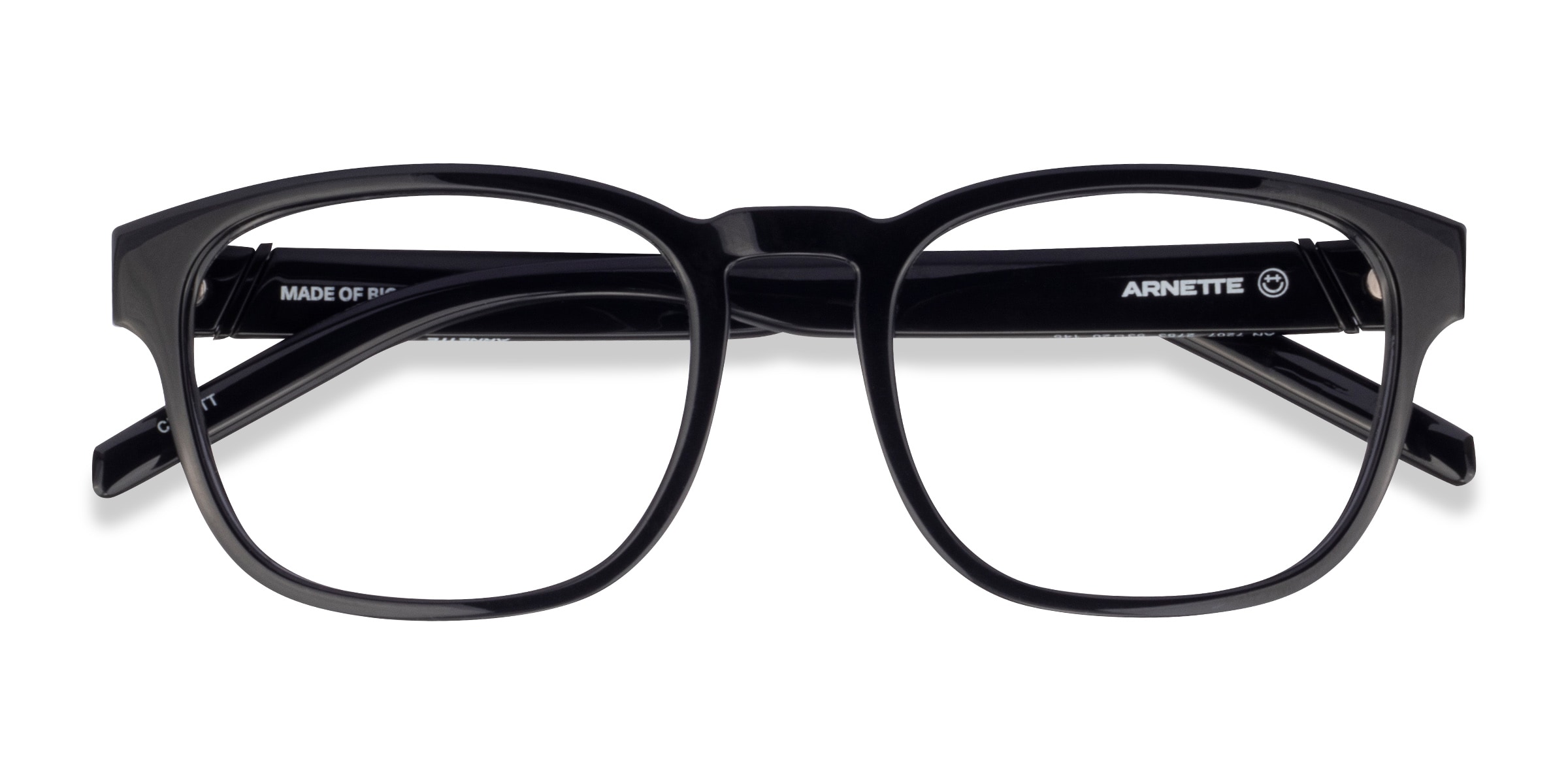 ARNETTE Chuutt - Oval Black Frame Eyeglasses | Eyebuydirect