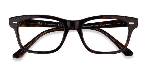 Ray-Ban RB5383 - Wayfarer Tortoise Clear Yellow Frame Eyeglasses ...