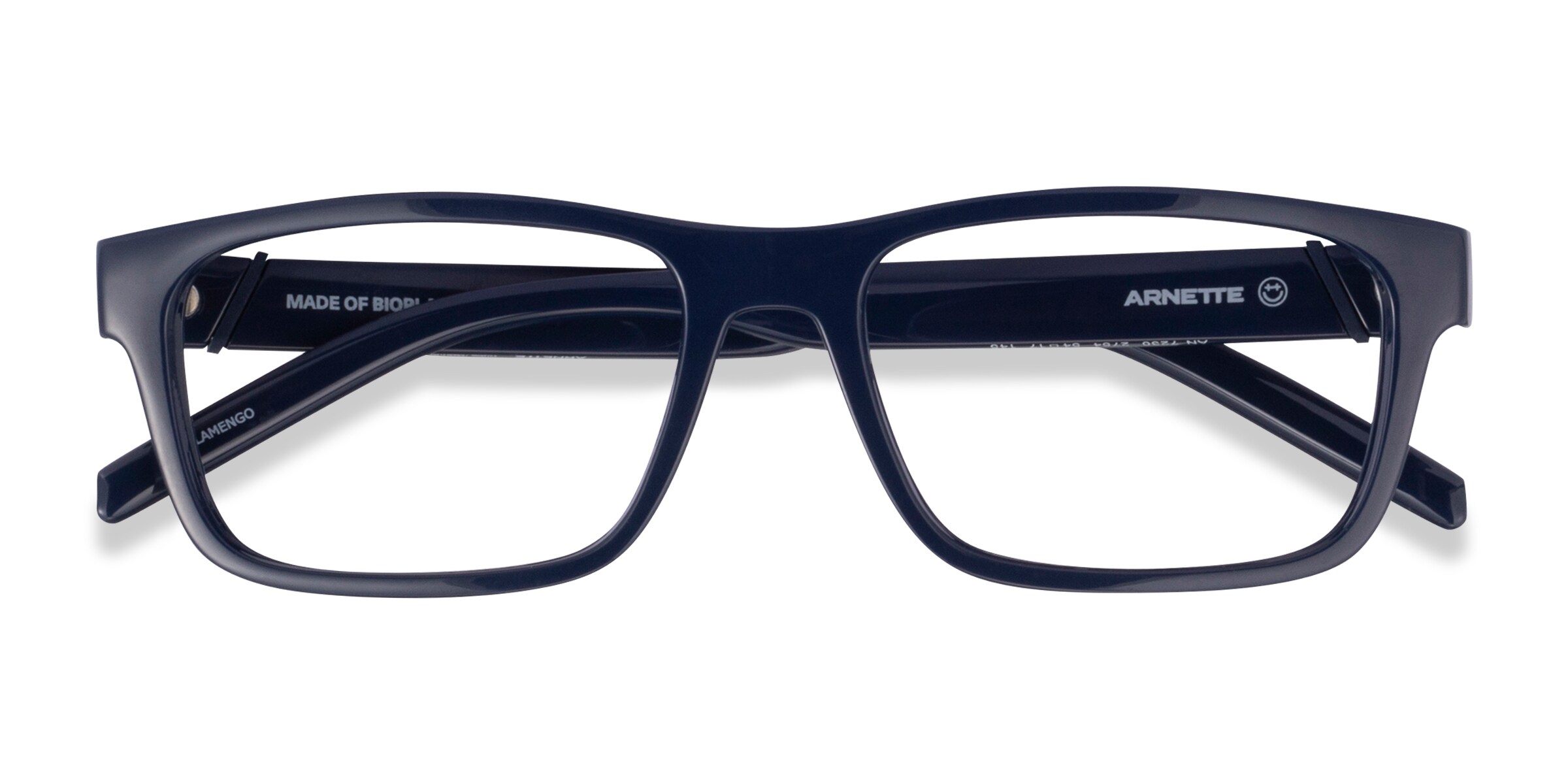 ARNETTE Flamengo - Rectangle Navy Frame Eyeglasses | Eyebuydirect