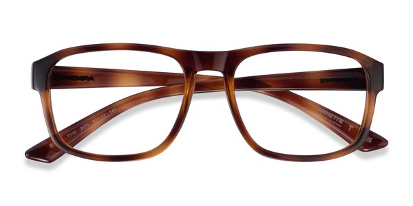 ARNETTE Bobby - Square Brown Tortoise Frame Eyeglasses | Eyebuydirect
