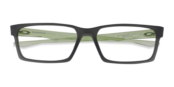 Oakley Overhead - Rectangle Matte Black Frame Eyeglasses | Eyebuydirect ...