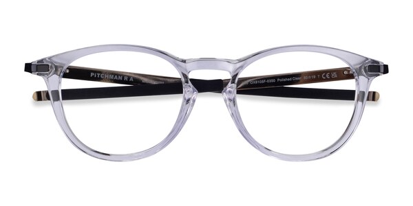 Oakley Pitchman R A - Round Clear Frame Eyeglasses | Eyebuydirect Canada