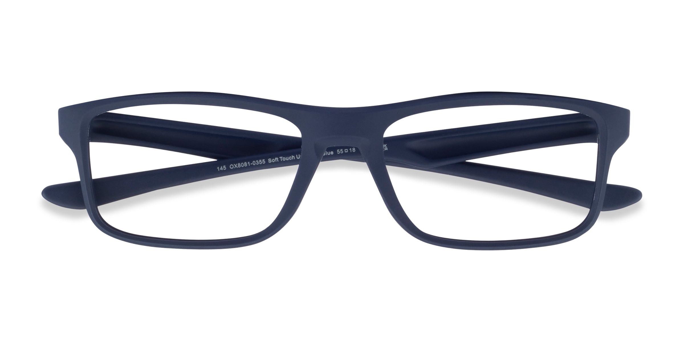 Oakley Plank 2.0 - Rectangle Matte Navy Frame Eyeglasses | Eyebuydirect ...