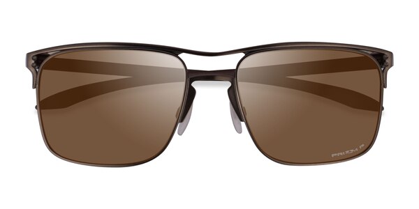 Oakley Holbrook Ti - Square Satin Brown Frame Sunglasses For Men ...